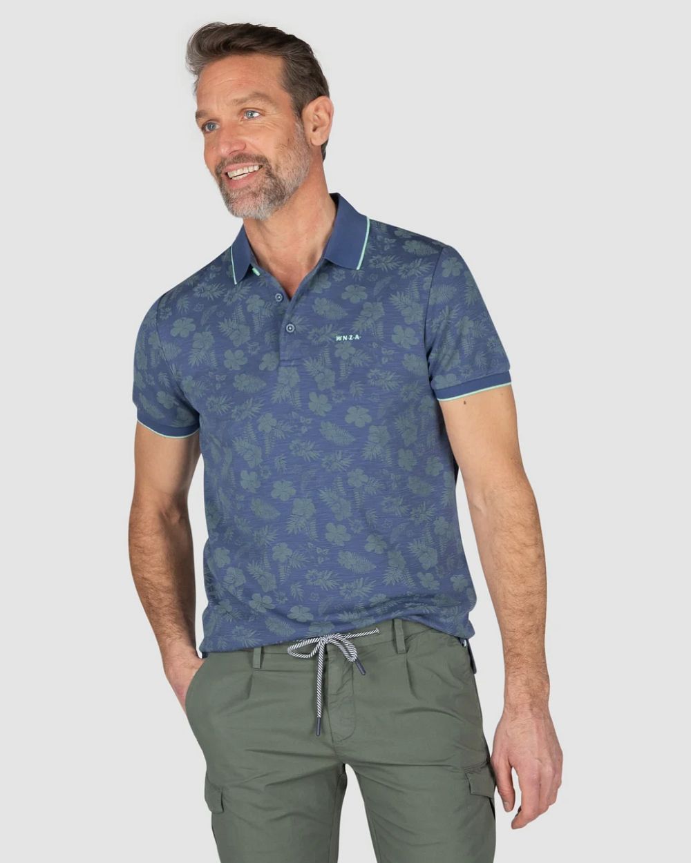 NZA polo nisson donkerblauw | Regular-fit | Steppin' Out